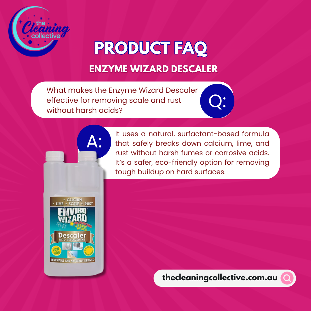 The Safe Way to Tackle Hard Water: Why You Need Enzyme Wizard Descaler!