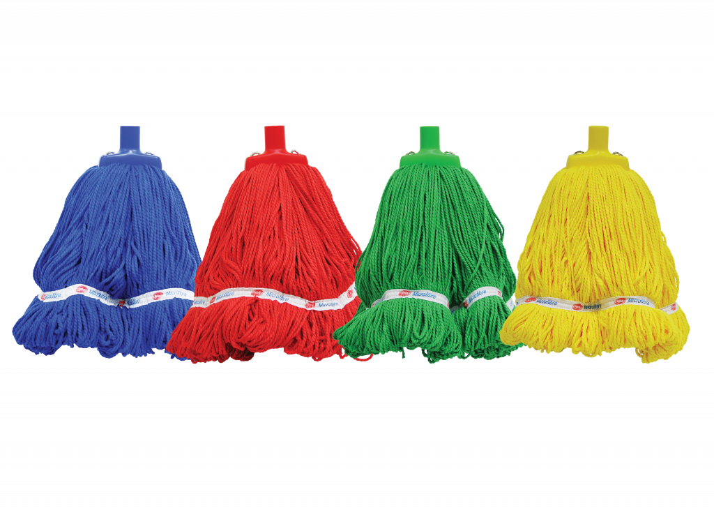 Edco Enduro Coloured Microfibre Mop Head – The Cleaning Collective