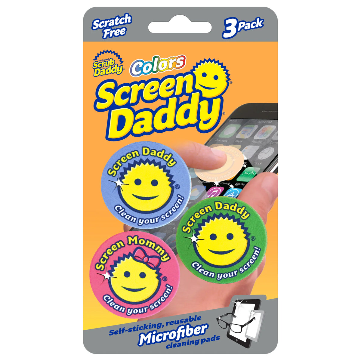 Scrub Daddy Screen Cleaner (3 Pack) – The Cleaning Collective